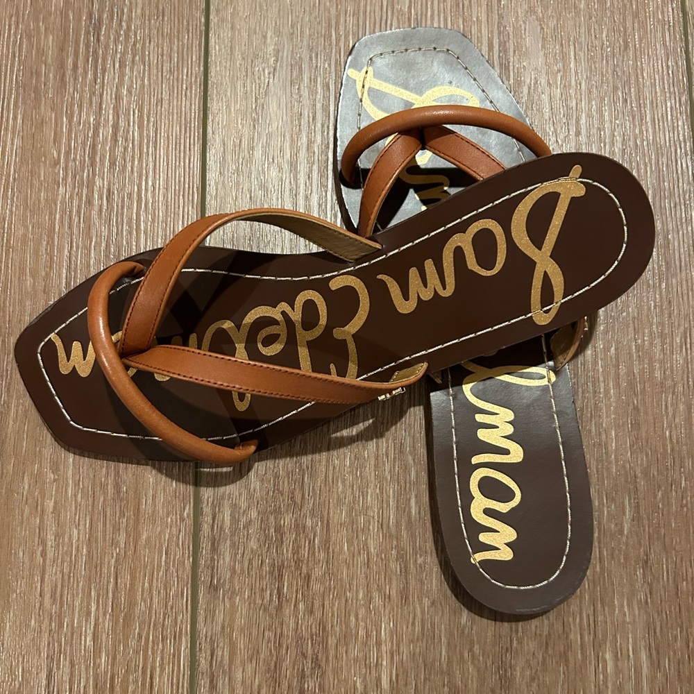 Sam Edelman Leather Sandals - Gem